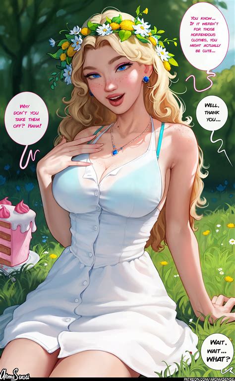 Rule 34 1girls Aroma Sensei Background Bent Wrist Big Ass Big Breasts