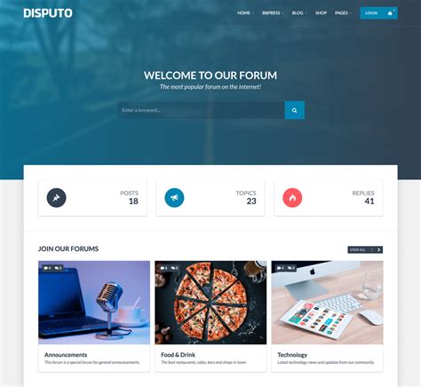 Forumaster Wordpress Bbpress Forum Theme Theme Masters