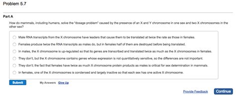 Solved Problem Part A How Do Mammals Including Humans Chegg Com