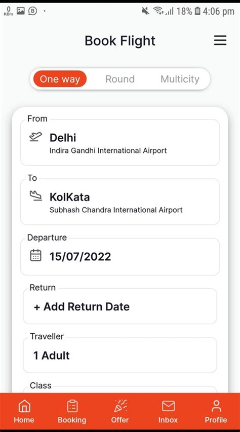 Flight Booking App React Native App Template Source Code Sellanycode