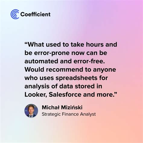 coefficient on linkedin dataautomation dataanalytics spreadsheets