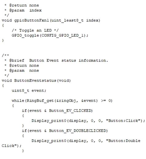 Embedded Systems Sample Solution Setting Up GPIO Interrupts In CCS