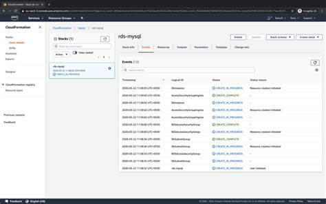 Utilizar Cloudformation Para Crear Una Instancia Rds Mysql En Aws