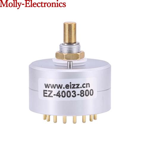 Rotary Switch Signal Source Selector Eizz 3 Ways 4 Ways 3 Positions Rotary Adjust Switch Hifi