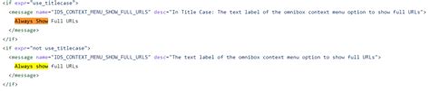 fix sentence casing on `always show full urls` in brave settings