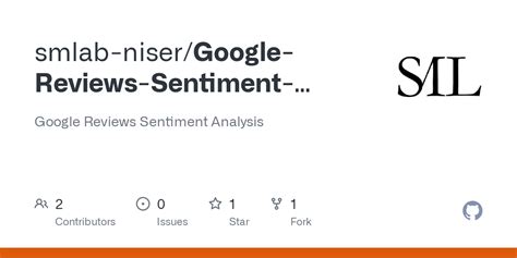 GitHub Smlab Niser Google Reviews Sentiment Analysis Google Reviews Sentiment Analysis