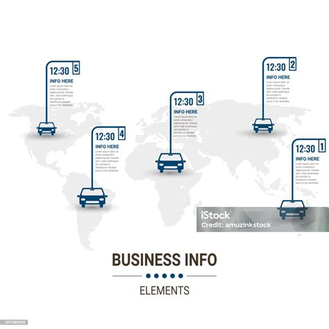 아이콘이 있는 벡터 일러스트인 인포그래픽 디자인 템플릿입니다 워크플로 레이아웃 다이어그램 연례 보고서 웹 디자인에 사용할 수 있습니다 개념에 대한 스톡 벡터 아트 및 기타