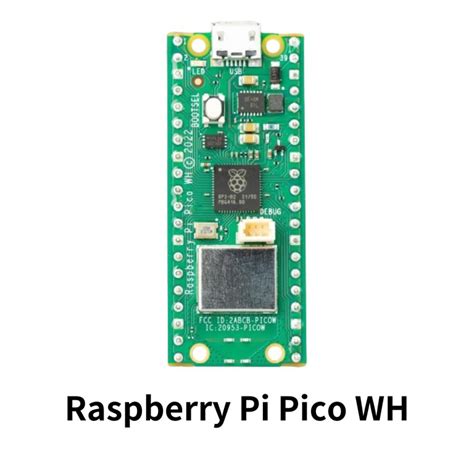 【送料無料】raspberry Pi Pico Wh ラズベリーパイ ピコ Wh ピンヘッダー実装 無線通信モジュール搭載 Wi Fi 技適