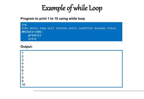 Loops In Pythonpptx