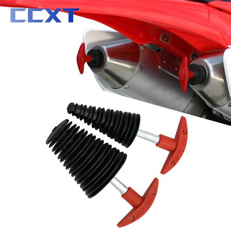 오토바이 배기 파이프 테일 파이프 pvc 소음기 워시 플러그 모토크로스 atv crf cr yzf wr kxf kx rmz