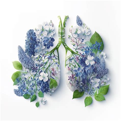 叶花绿肺健康呼吸系统解剖图人工生殖 库存例证 插画 包括有 向量 设计 题头 夏天 花束 工厂 271060840