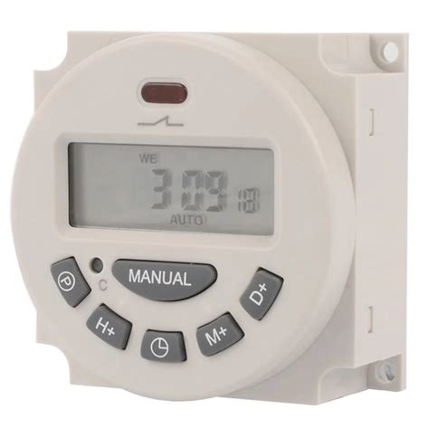 L Digital LCD Power Programmable Timer Switch Controller For Lights Electrical Appliances
