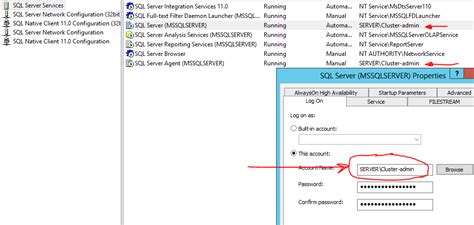 sql server high availability error 35250 and “an error occurred while