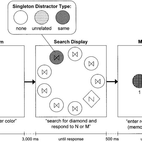 Schematic Representation Of The Stimuli And Procedure Of Experiment 1 Download Scientific