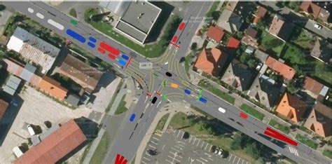 Traffic Situation At The 2nd Modified Intersection Model Download Scientific Diagram