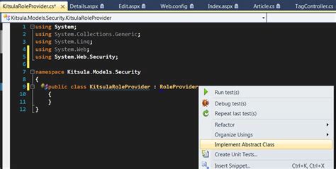 Simple Custom Roles For Windows Authentication In Asp Net