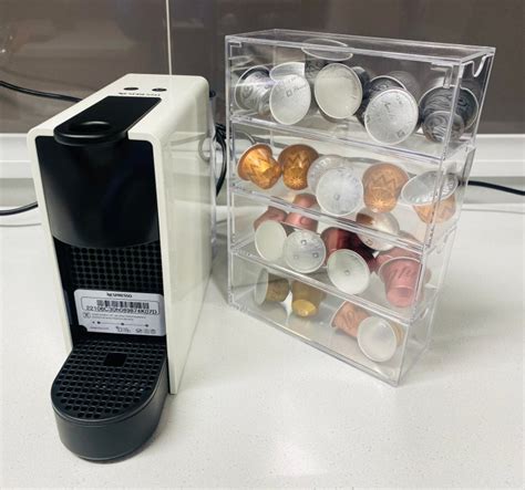 네스프레소 에센자 미니 화이트 C30 개봉기 언박싱 및 사용법 가성비 좋은 네쏘 캡슐 커피 머신 네이버 블로그