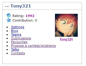 User DMOJ Modern Online Judge