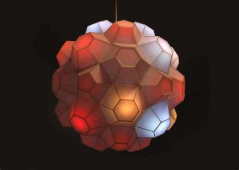 icoled arduino powered 3d printed lamp video geeky gadgets