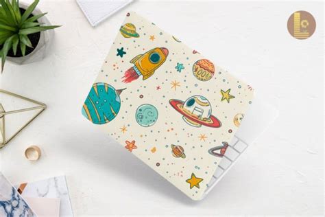 Simple Space Illustrations Background Graphic By Lewlew · Creative Fabrica