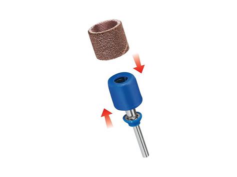 DREMEL SC 407 EZ SpeedClic Upínací trn a brusné pásy - dremel-bosch.cz