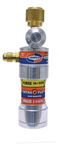 Indicador De Flujo Uniweld Nv1 Nitro Vue Con Accesorios Acam Cuotas Sin Interés