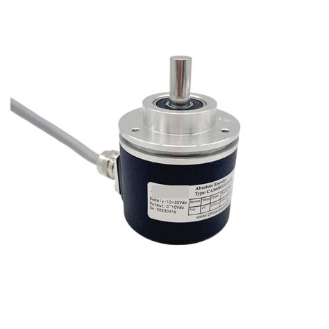 60mm absolute encoder single turn 4096 resolution 10mm shaft measuring