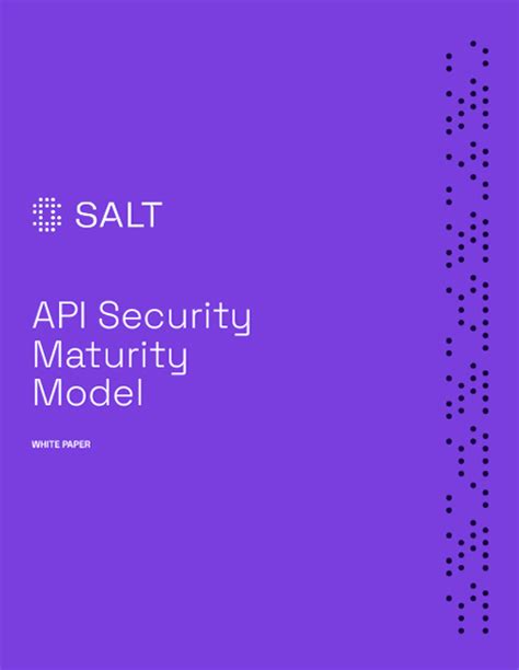 API Security Maturity Model