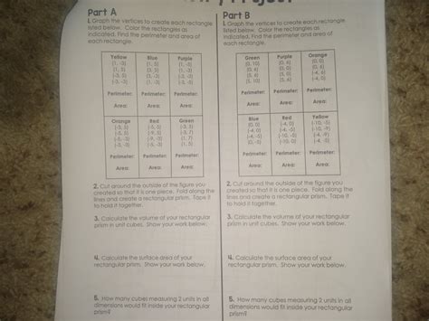 Solved 1 Part A 1 Graph The Vertices To Create Each