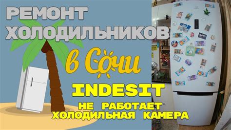 Ремонт холодильника Indesit DF5200W, не работает холодильная камера ...