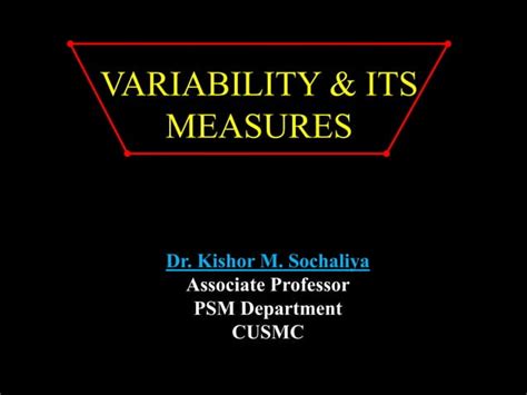 Different Types Variability And Its Measurespptx