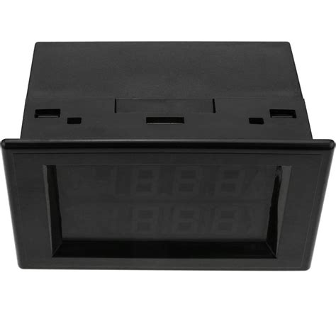 Lcd 3 Digit Display Dual With 80 300vac Voltmeter And 100 200a Ammeter