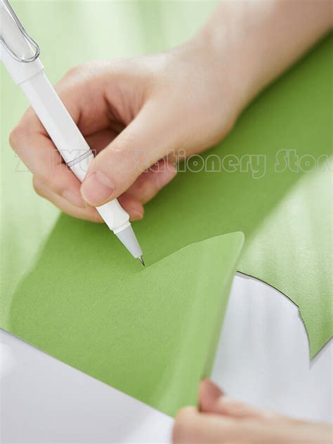 펜 스타일 종이 커터 도구 칼 Burin 유틸리티 나이프 학생용 스크랩북 만들기 도구 A5 커팅 패드 Diy 용품 공급 삭감