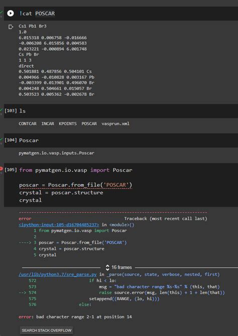 problem for vasp poscar · issue 2331 · materialsproject