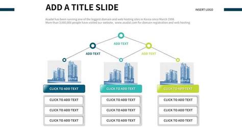 Visualizing A Multi Level Building Three Levels Explained PowerPoint Template Free Download