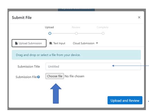 Submit A Document To Turnitin Digital Education Resources