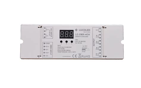 LC DMX CH RDM Enabled DMX Controller Lucoled