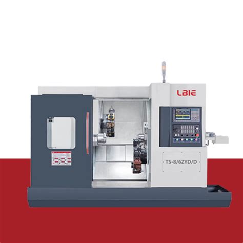 With Spindle Chuck Fanuc Control System Dual Spindle Dual Turret
