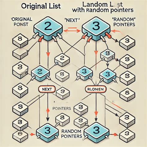 Cloning A Linked List With Random Pointers Code With Kamlesh Lets Learn Programming