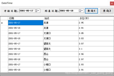 C从sql Server数据库查询选定日期范围内的相关数据—datetimepicker控件c数据库根据日期查询 Csdn博客