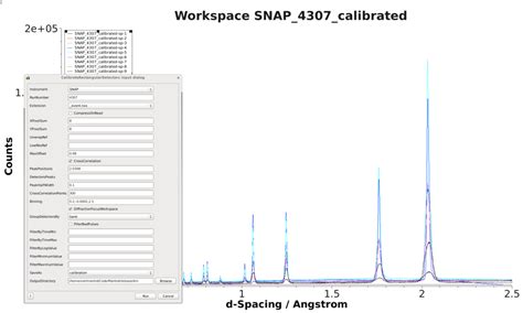 Powder Diffraction Calibration