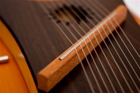 Premium Photo Stringed Lyre Musical Instrument