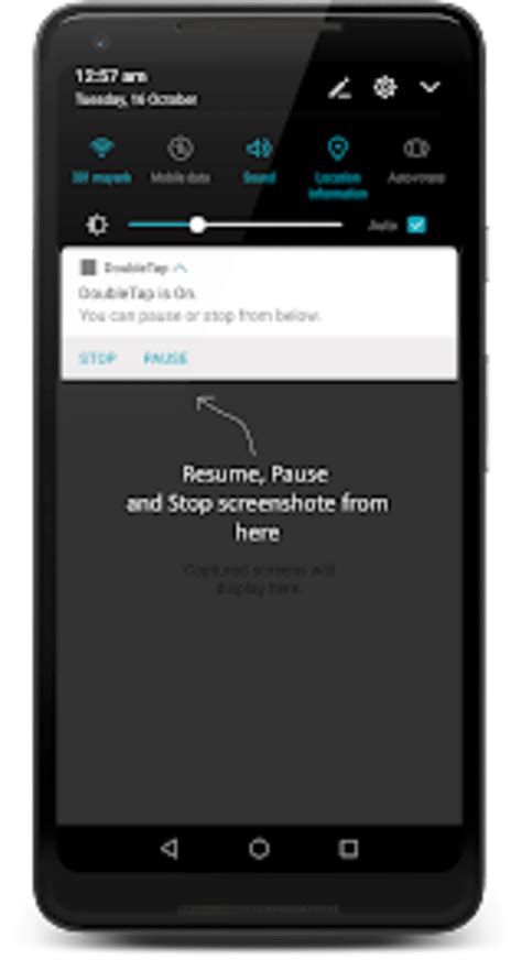 doubletap a screenshot appli for android download