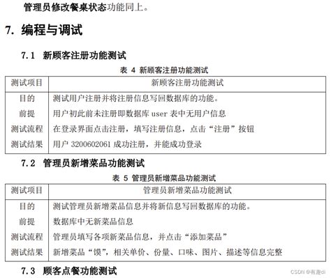 数据库课程设计——点餐信息管理系统的设计与实现（带ui） github 自助点餐管理系统数据库课设 csdn博客