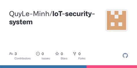 GitHub QuyLe Minh IoT Security System