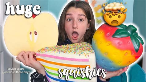 The Biggest Squishies In My Collection Youtube