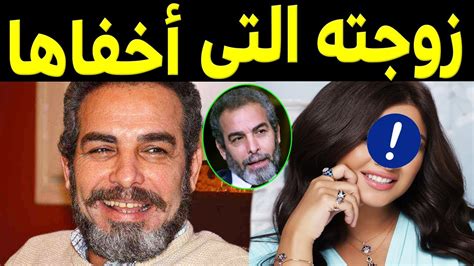 لـن تصـدق من هي زوجة الفنان المصري احمد عبد العزيز المشهورة الجميلة