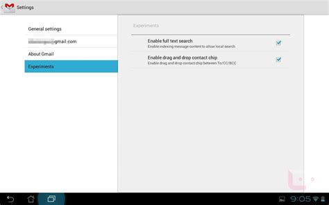 Google Introduces Experimental Gmail Options In Android 4 0 3