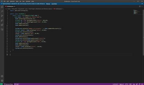 solved 13 6 final project inheritance and abstract classes