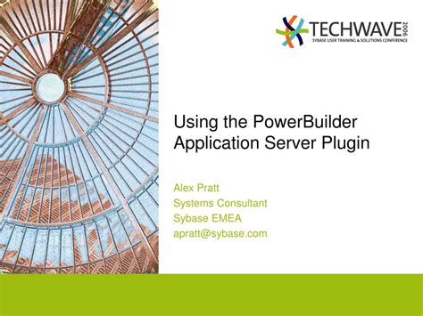 ppt using the powerbuilder application server plugin powerpoint